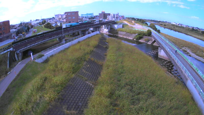 多摩川右岸18.5k地点のライブカメラ-神奈川県川崎市 | ライブカメラHUB